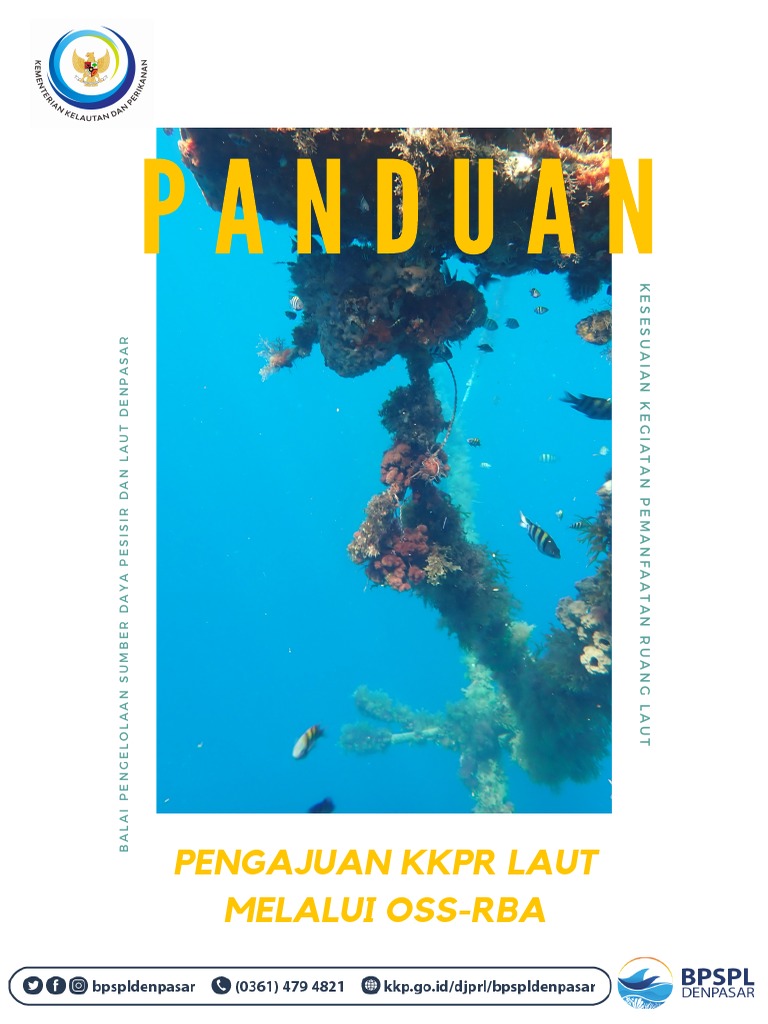 Buku Saku Panduan PKKPRL OSS BPSPL Denpasar - 2 | PDF
