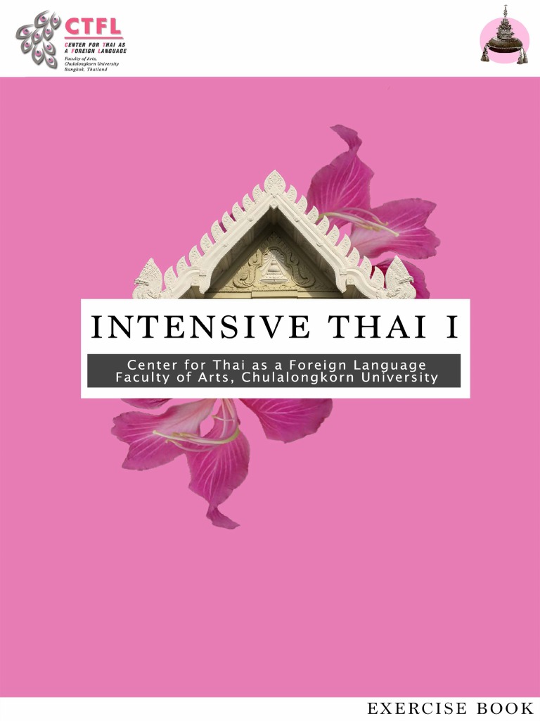 Thai 1 Exercise Book (July 2022) | PDF | Linguistics