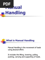 Manual Handling Checklist | PDF | Safety | Occupational Safety And Health