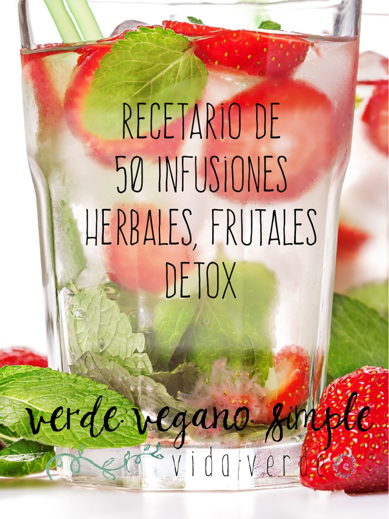 50 Infusiones Herbales Pdf Té Agua
