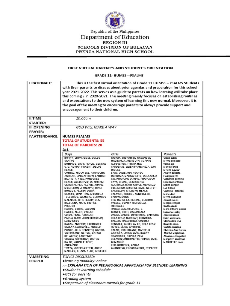 Sample Narrative | PDF