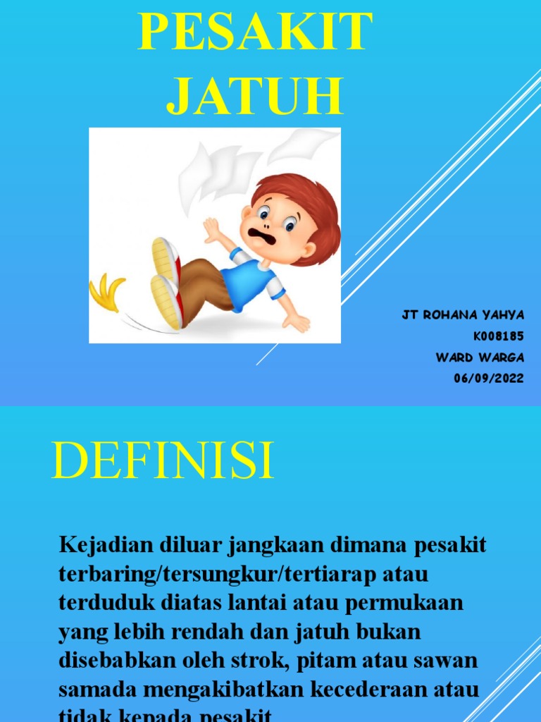 Pencegahan Jatuh Pesakit di Hospital | PDF