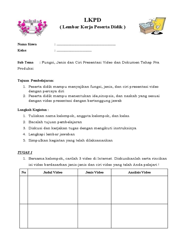 LKPD Produksi Video | PDF