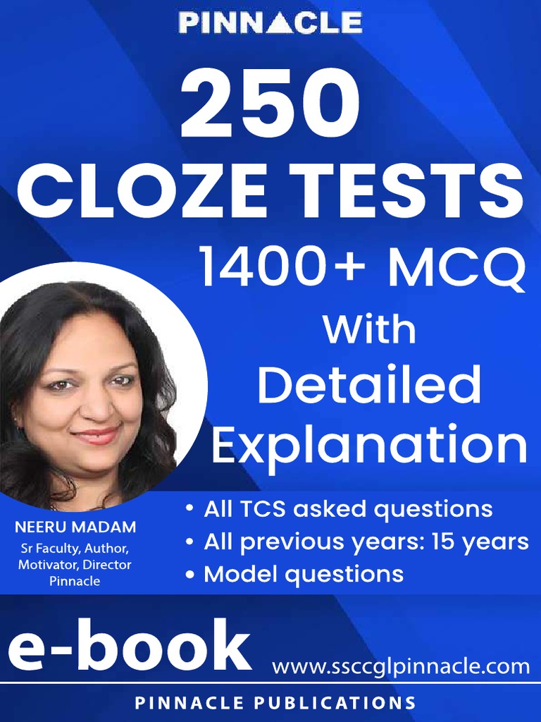 22 English 250 Cloze Test Ebook | PDF