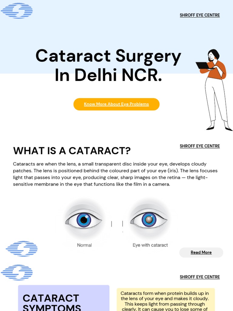 Cataract Surgery in Delhi NCR - Shroff Eye Centre | PDF | Cataract | Eye