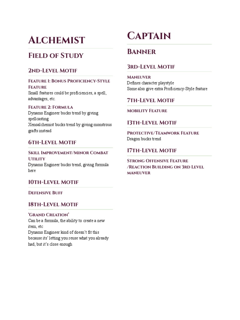 Mage Hand Press - Subclass Scaffolding | PDF