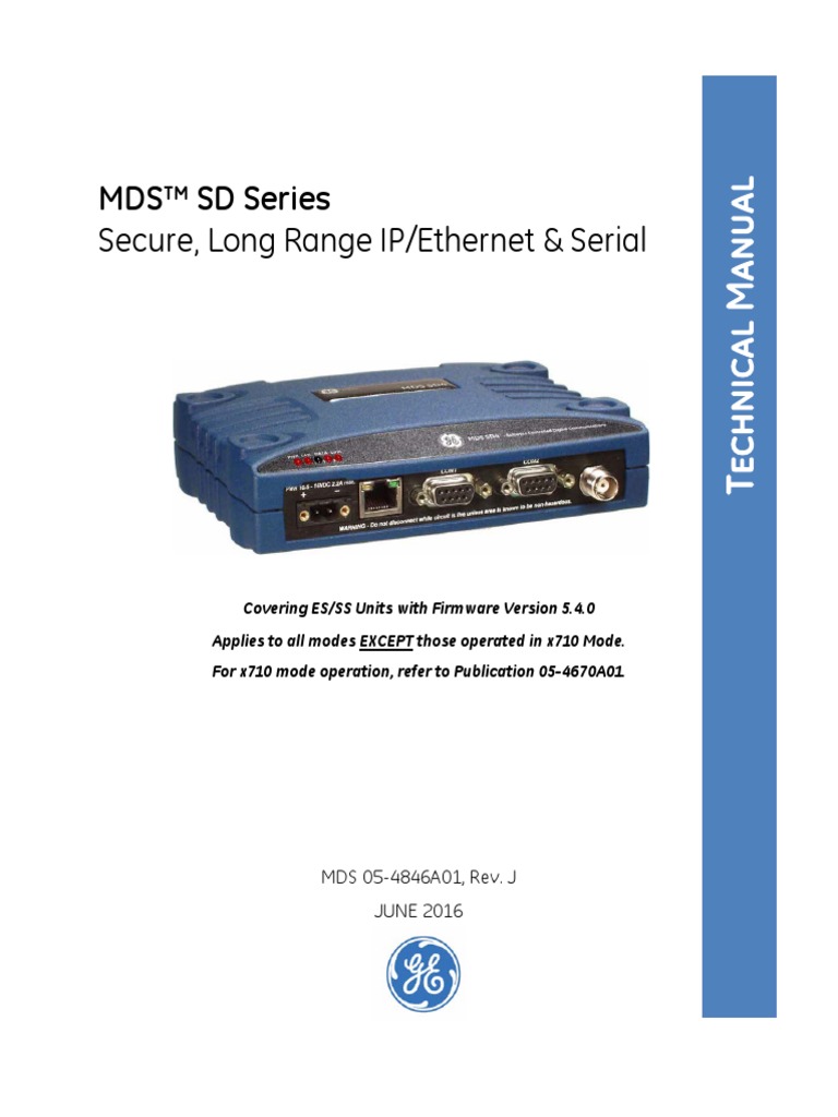 05-4846A01-J SDX Series Manual | PDF | Computer Network | Internet Protocol Suite