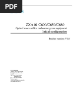 ZXA10 C6XX V1.1.0 Commissioning and General Operation Maintenance Guide V2.0 | PDF | Radius ...