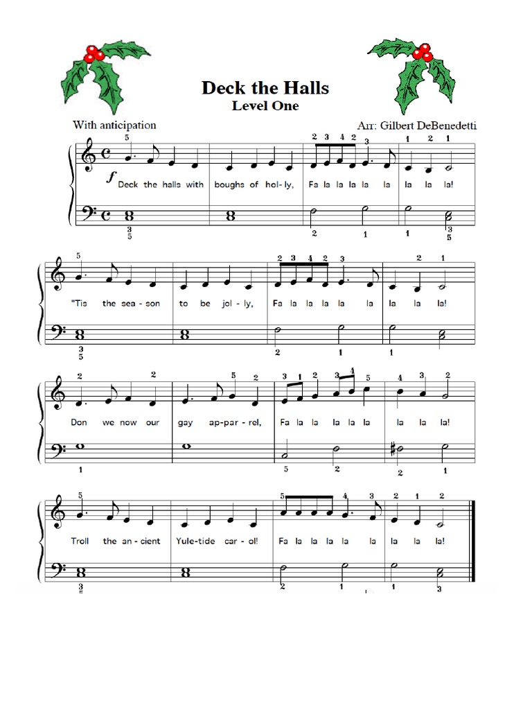 Deck The Halls | PDF