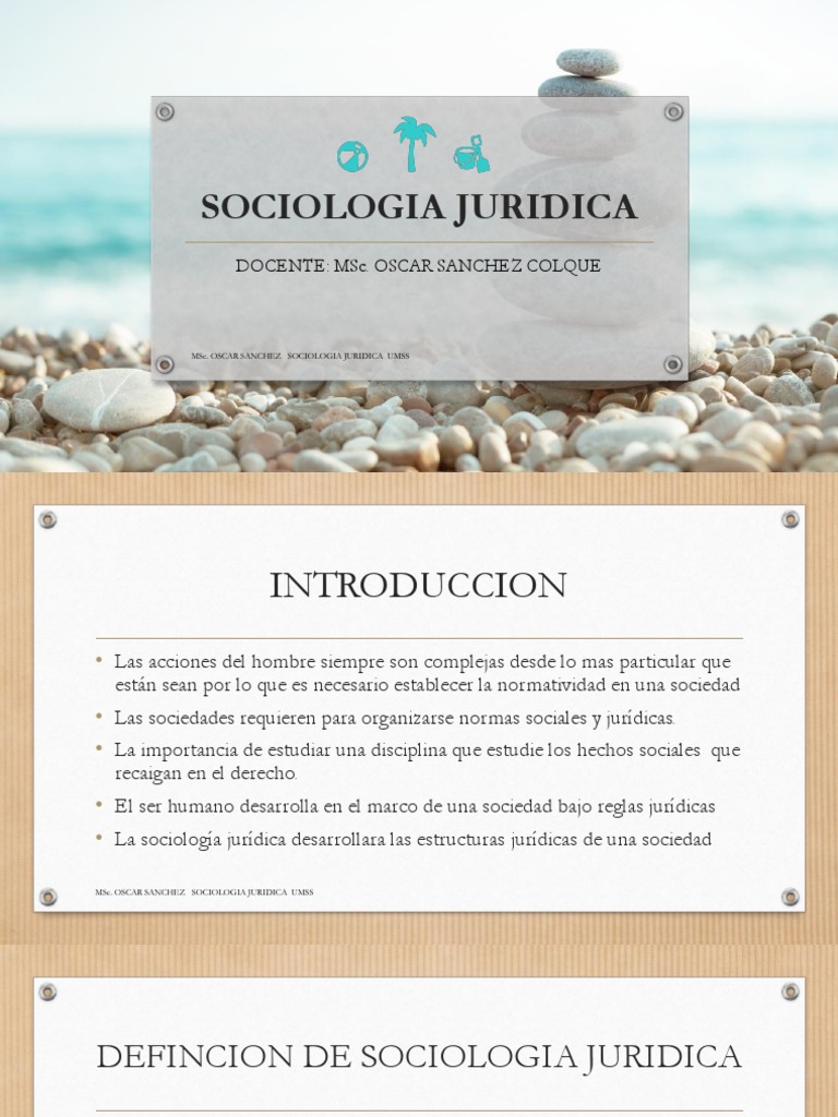 Tema # 2 Sociologia Juridica | PDF | Sociología | Institución