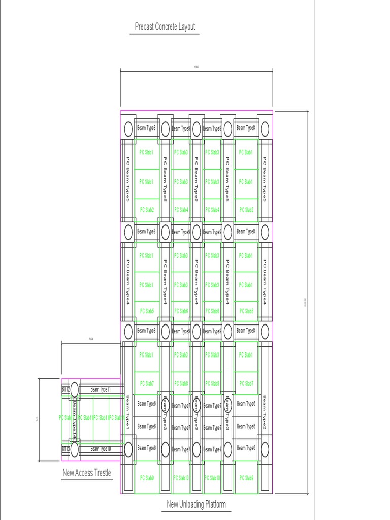 Precast Concrete Layout | Download Free PDF | Civil Engineering ...