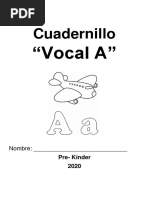 Cuadernillo de Actividades Pre-Kinder | PDF | Dibujo | Entorno natural