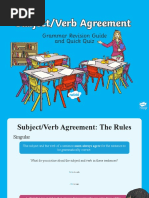 Basic English Grammar Cheat Sheet (Draft #1) | PDF | Verb | Subject ...