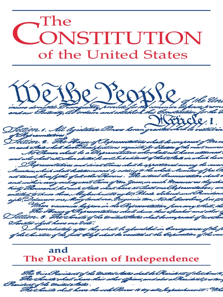 The Constitution of The United States | PDF | United States ...