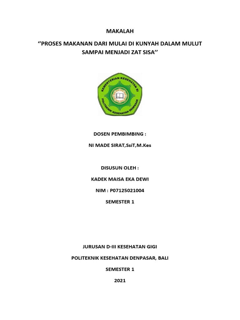 MAKALAH Mandiri Ephk | PDF