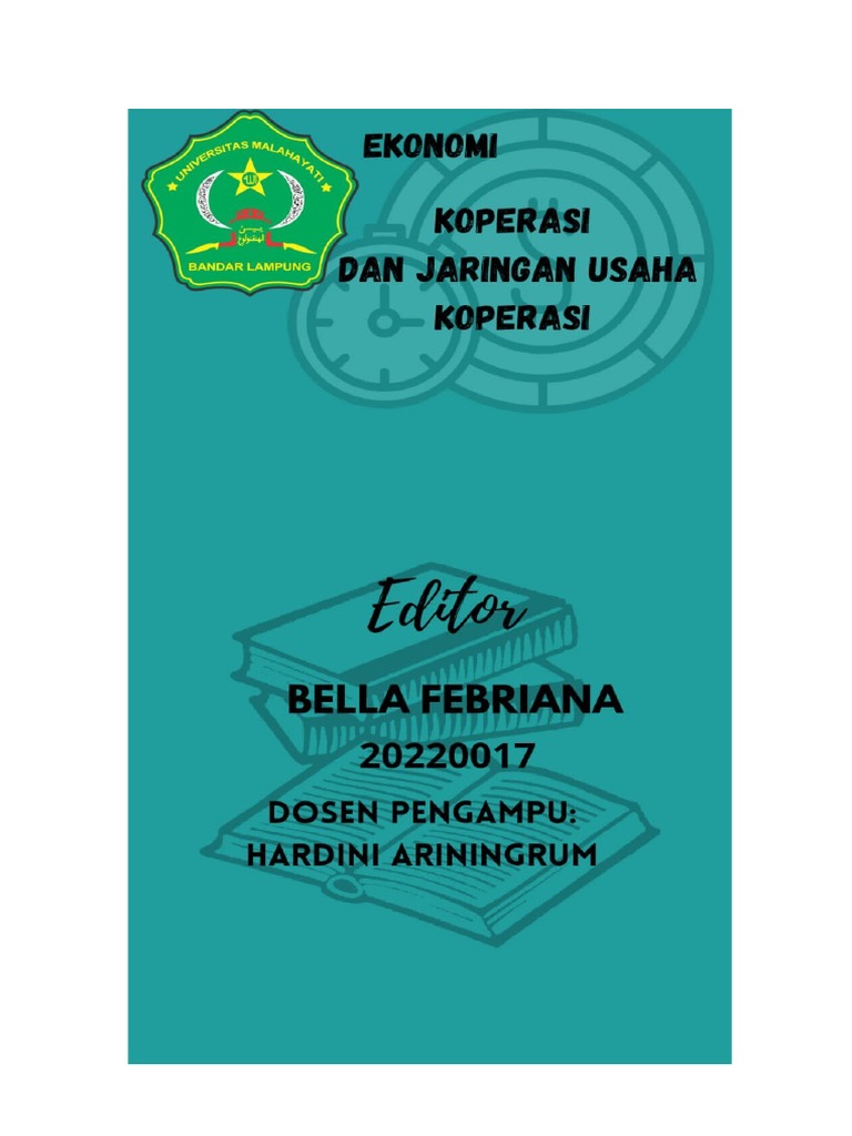 Ekonomi Koperasi dan Jaringan Usaha | PDF
