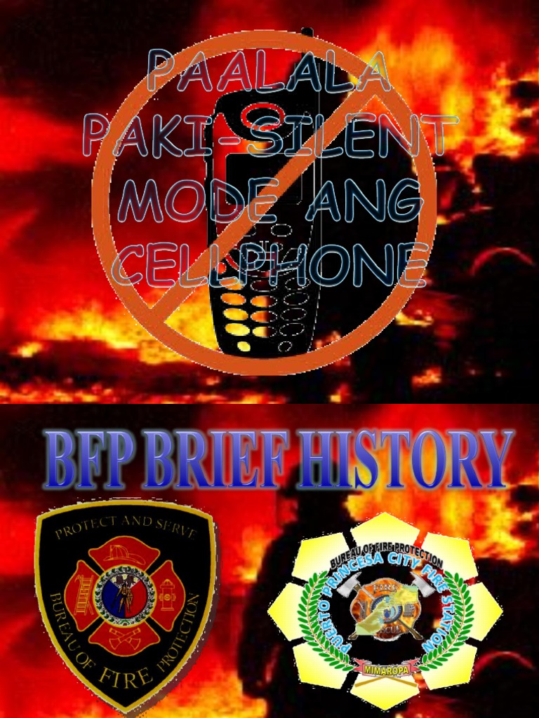 BFP Brief History 2012 | PDF | Fire Safety | Emergency