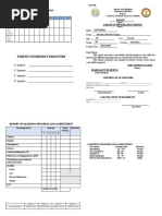 SHS-Report Card Template | PDF