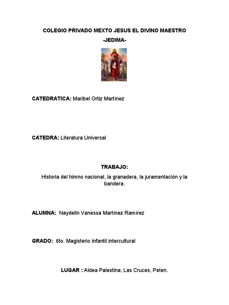 Historia Del Himno Nacional, La Juramentacio, La Granadera, La Bandera ...