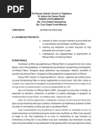 Buwan Ng Wika Script 2025 | PDF