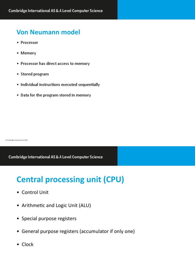 Chapter 5 PowerPoint | PDF | Central Processing Unit | Computer Data ...