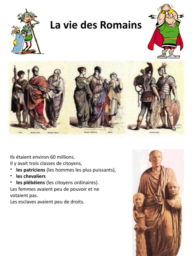 La Vie Des Romains | PDF | Rome antique