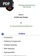 Drill String Design BHA Design | PDF | Deformation (Engineering) | Strength Of Materials