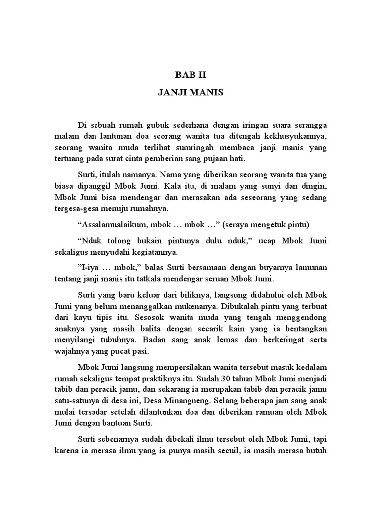 Novel - Bab Ii | PDF