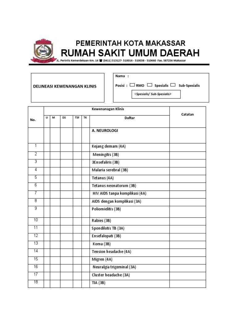 RKK DR Umum | PDF
