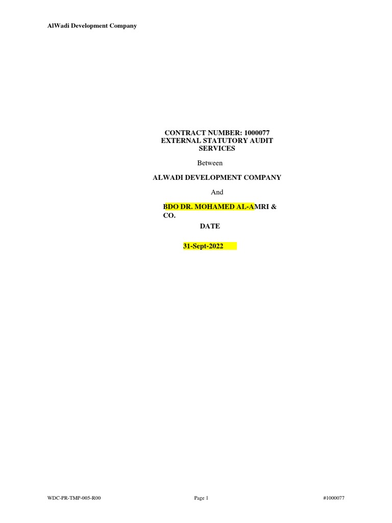 Appendix 3 - Form of Contract - 1000077 | PDF | Indemnity | Insurance