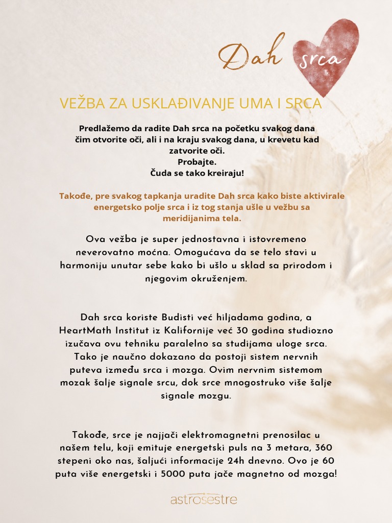 04 Dah Srca Astro Sestre | PDF