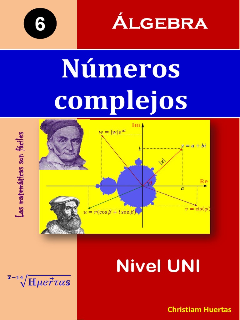 6.-Números Complejos | PDF | Raíz cuadrada | Número complejo