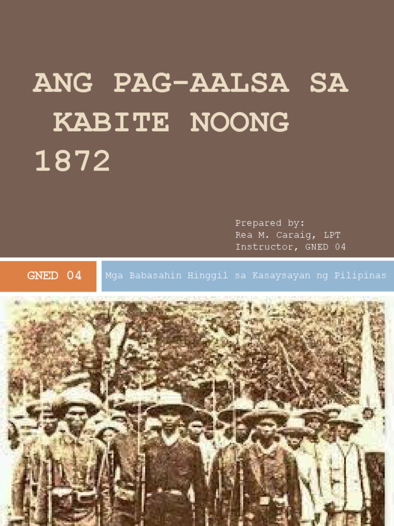 Ang Pag-Aalsa Sa Cavite | PDF