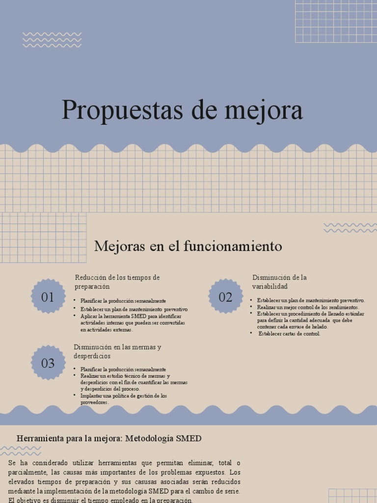 Trabajo Final de PCP Propuesta de Mejora | PDF
