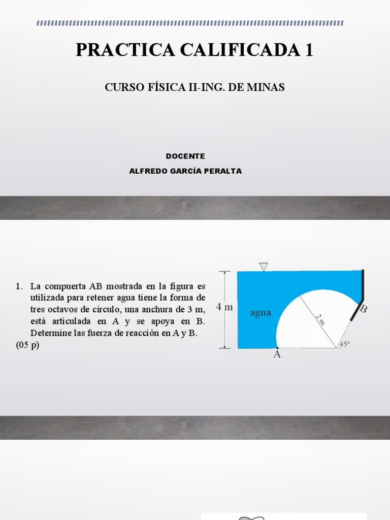 Practica Calificada 1 Ing de Minas-Fisca II 1 | PDF