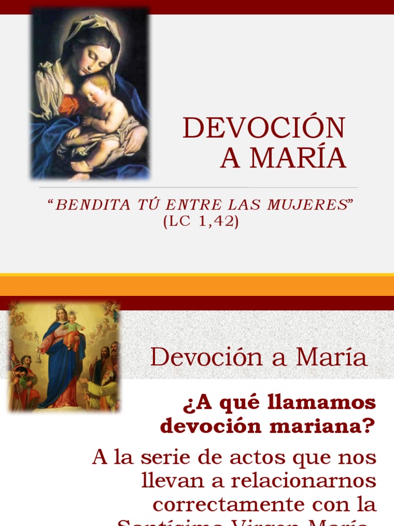 7 Devocion A Maria | PDF | María, madre de Jesús | Cristo (título)
