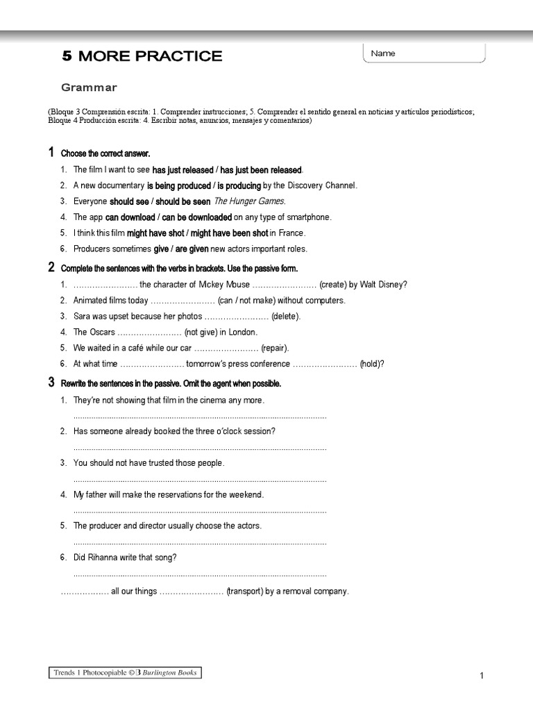 Passive Extra | PDF | Linguistics