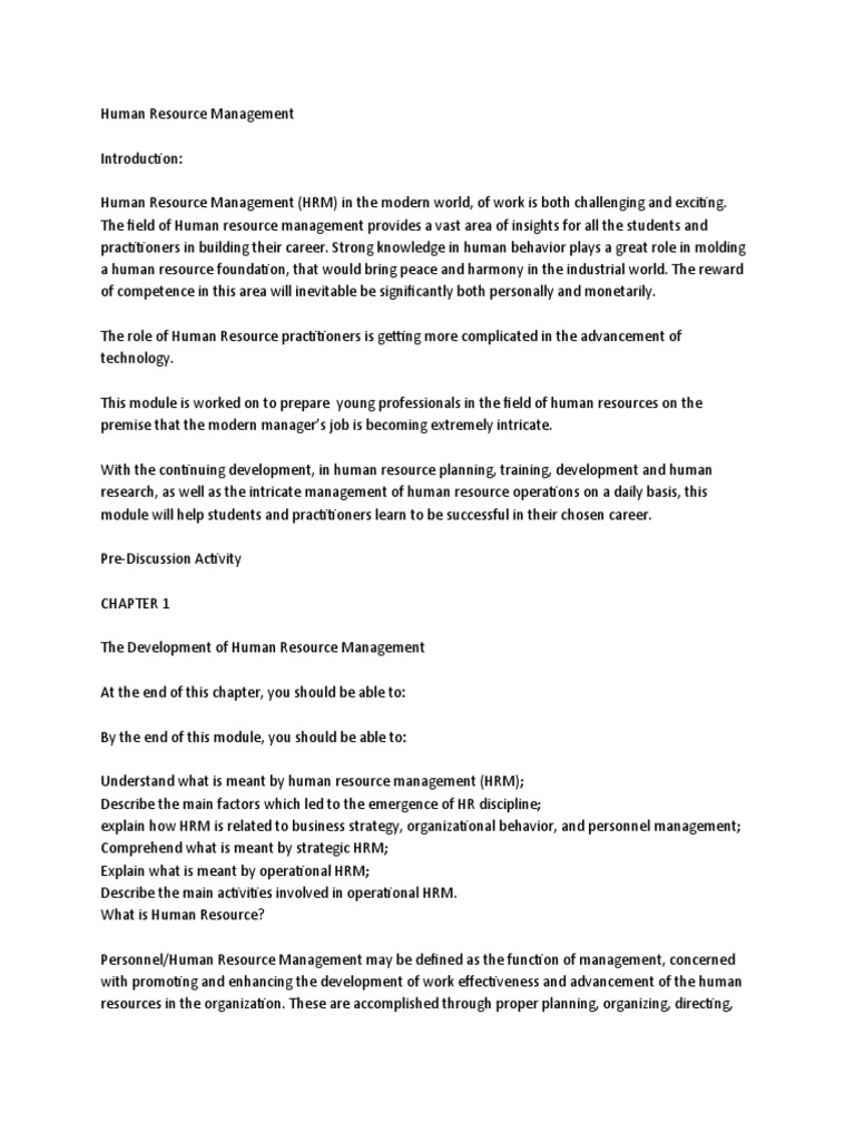 Human Resource-WPS Office | PDF | Human Resource Management | Human Resources