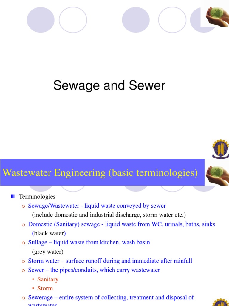 Sewage and Sewer | PDF
