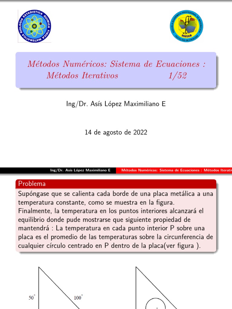Leccion 03.2 | PDF | Análisis numérico | Ecuaciones