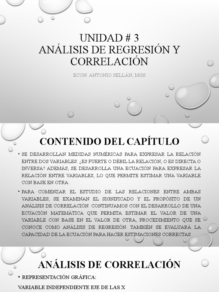 Regresión y Coeficiente de Correlación | PDF | Coeficiente de determinación | Regresión lineal