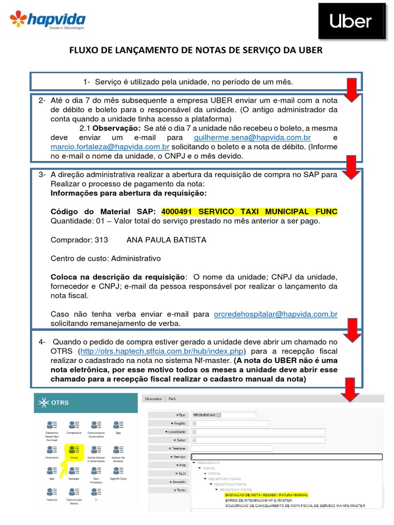 Fluxo Notas Da Uber | PDF | Juros | Economias