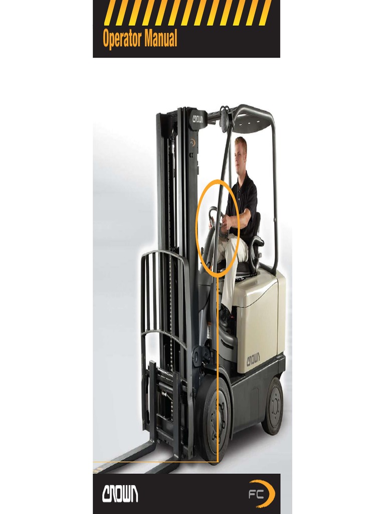 Crown Counterbalance Trucks FC5200 Operator Manual_compressed | PDF ...