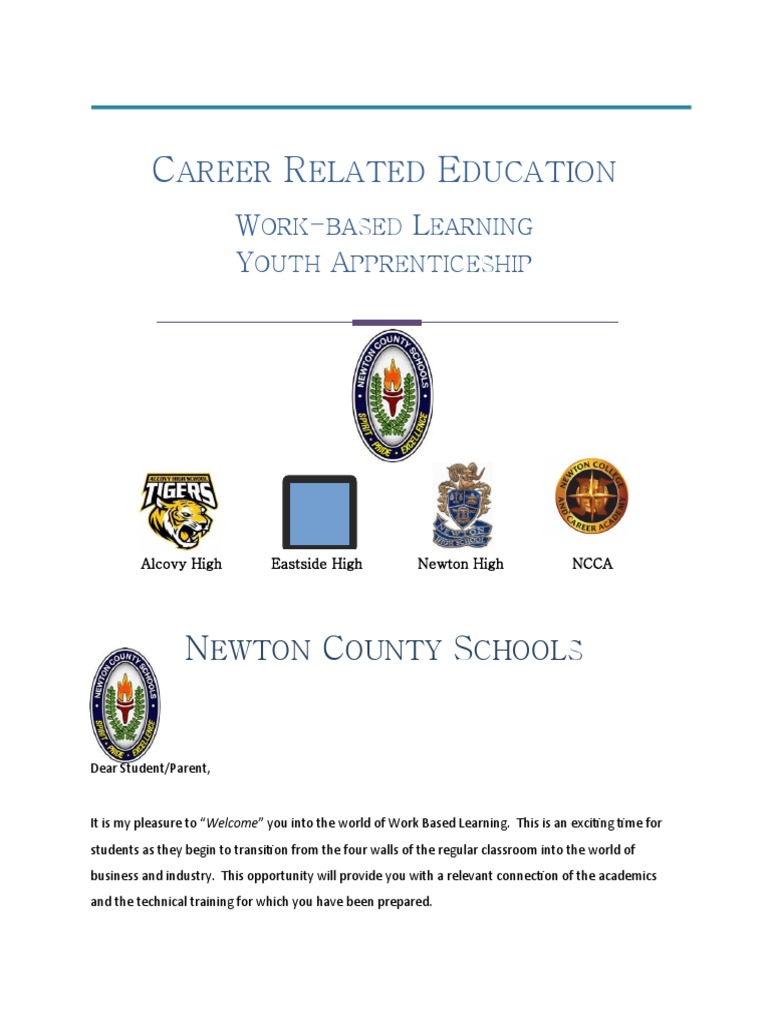 Newton County Work-Based Learning Guide | PDF | Mentorship | Employment