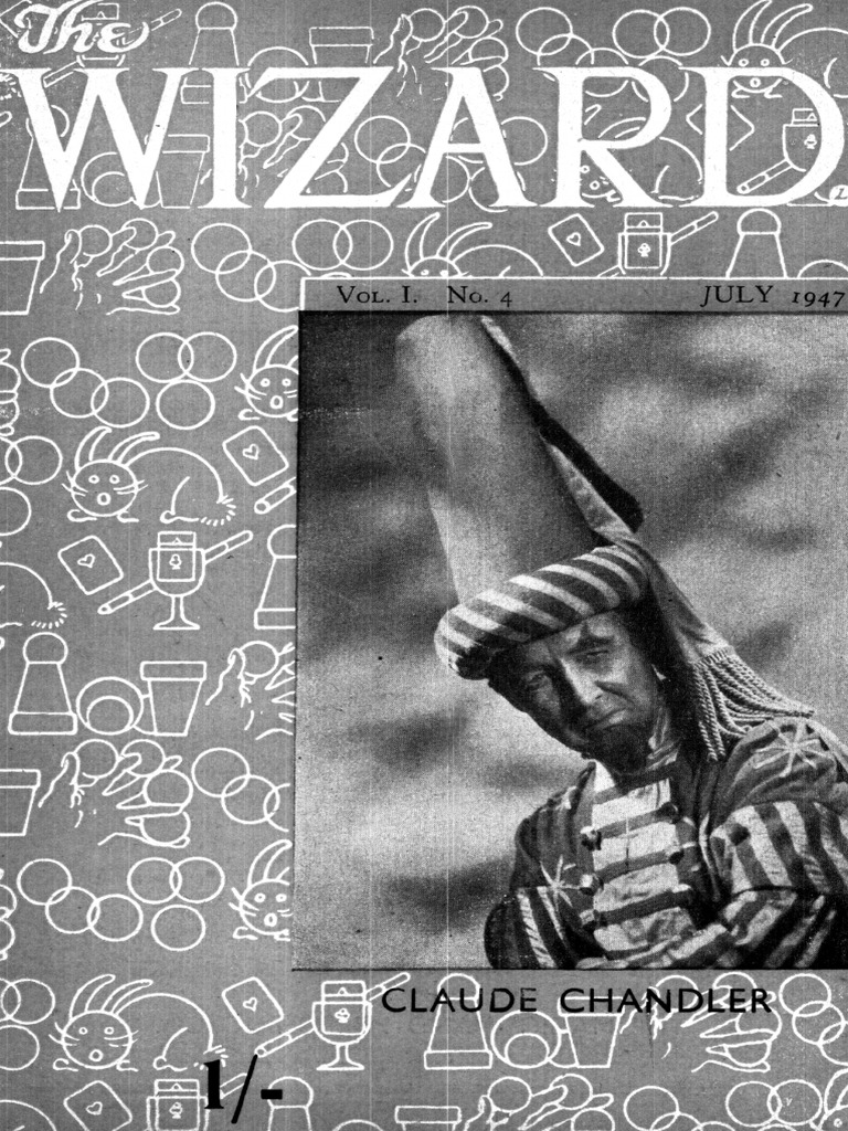 George Armstrong - Wizard Magazine Vol 1-4 - 5 | PDF | Magic (Illusion)