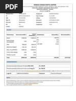 Sample of Pay Slip | PDF | Government Finances | Taxes