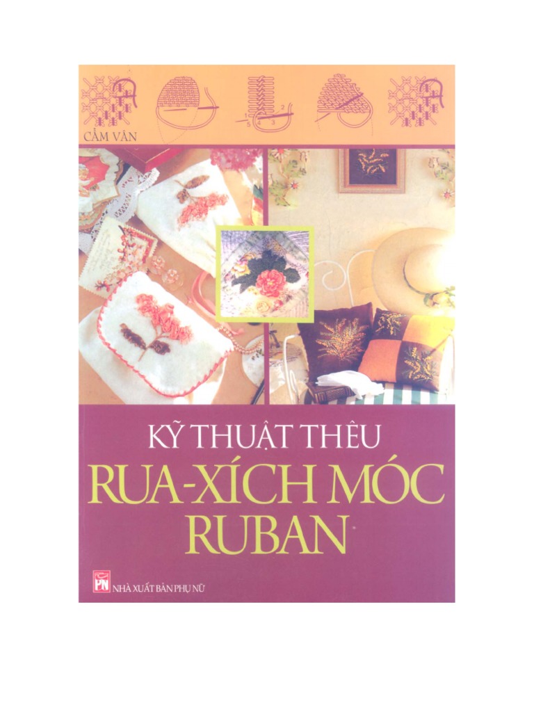 Kỹ Thuật Thêu Rua-xích Móc Ruban | PDF