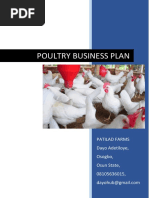 Poultry Proposal | PDF | Project Management | Papua New Guinea