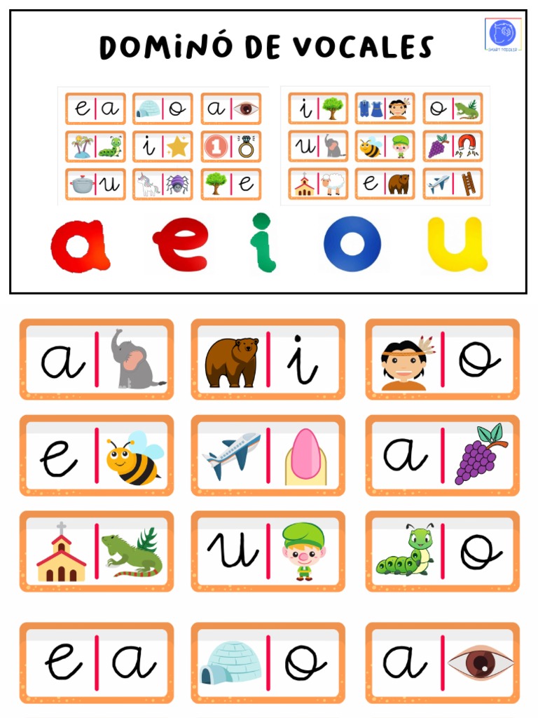 Dominó Vocales | PDF