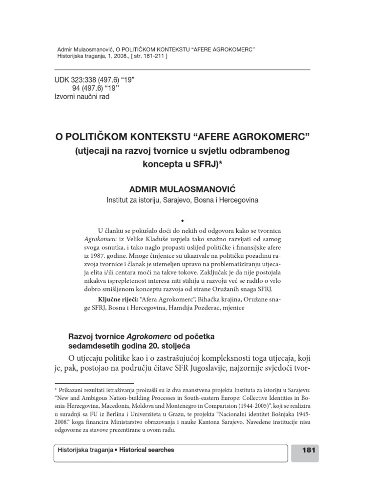 Historijska Traganja 1.PREDAVANJA-AdmirM | PDF